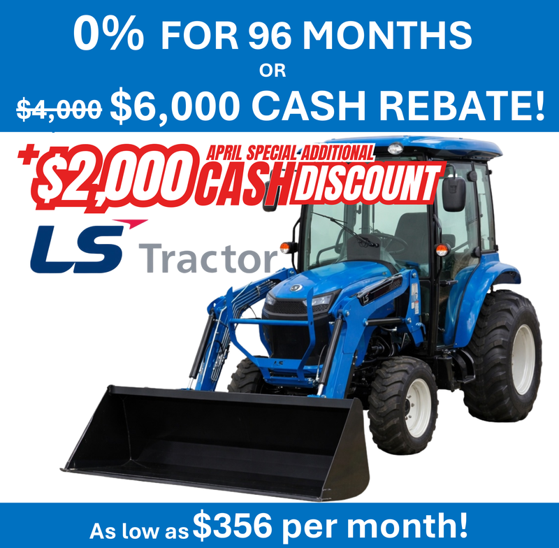 LS Tractor MT226HEC (Cab) Compact Tractor WITH LOADER - 24.4 HP (19003